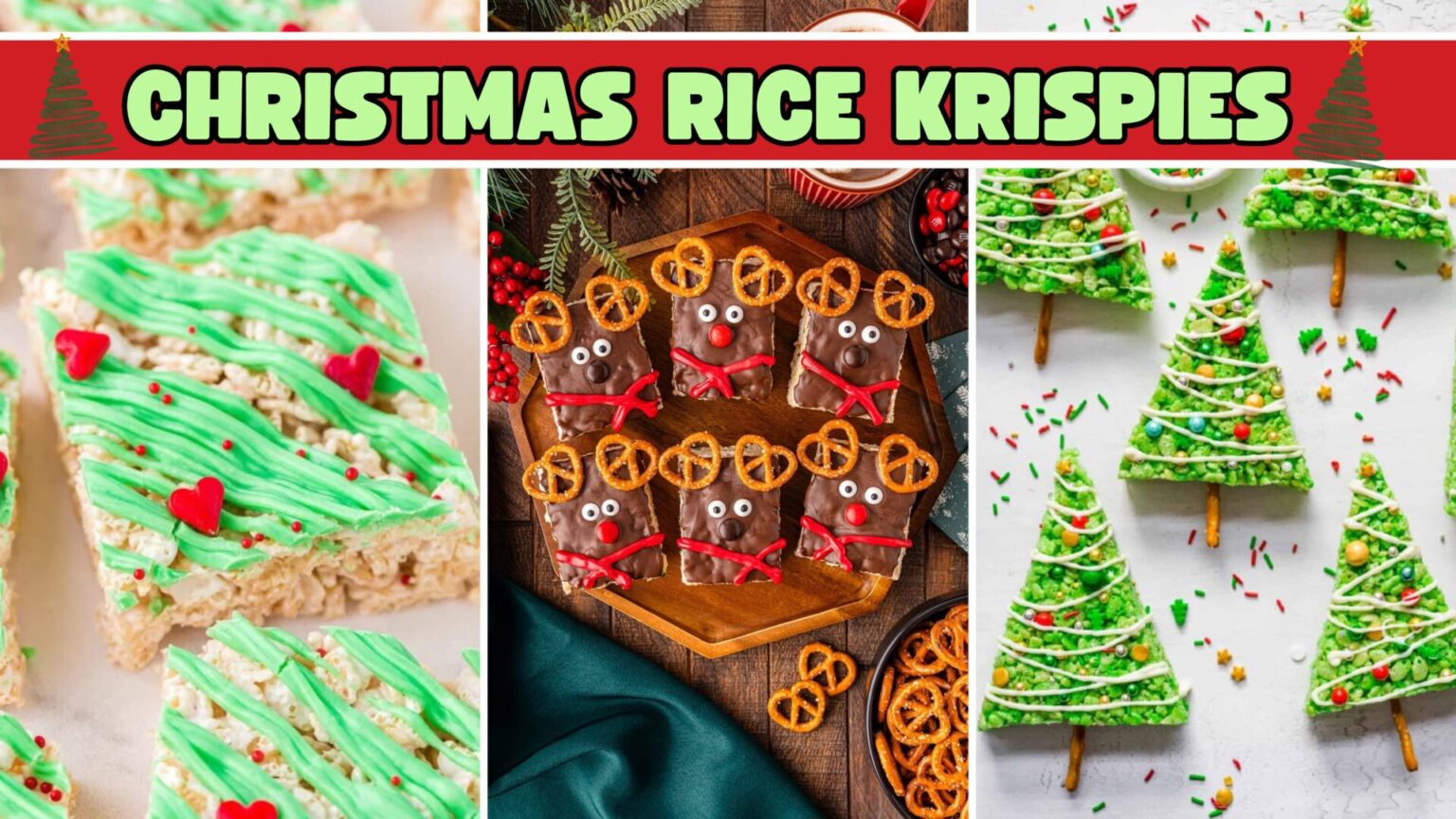 10 Christmas Rice Krispie Treats Recipes You'll Obsess Over - ZEN AND HONEY
