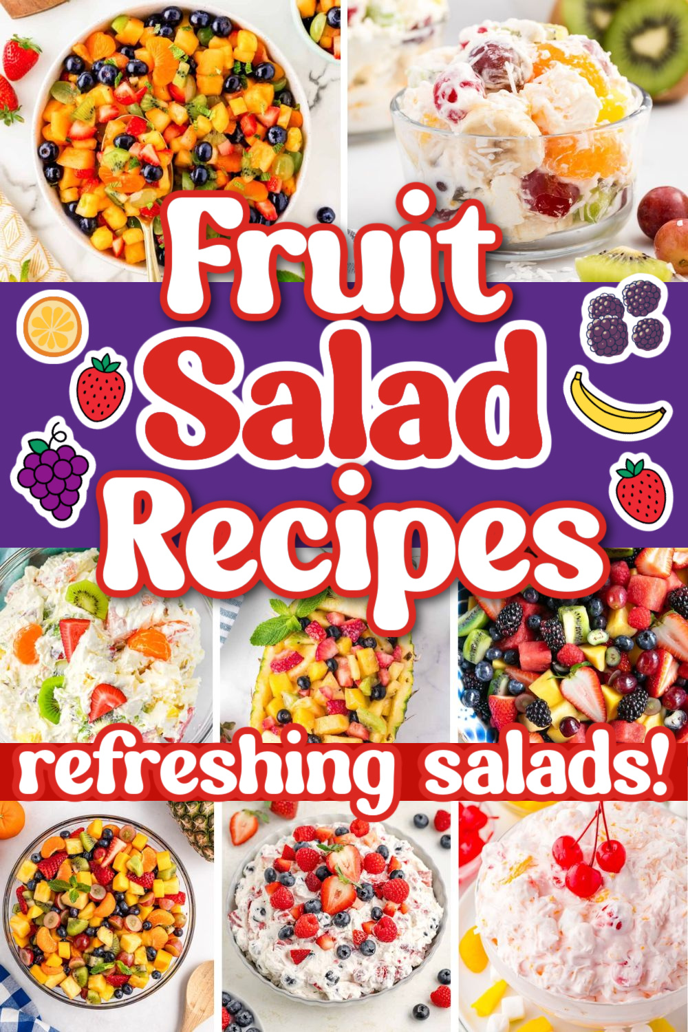 18 Vibrant Fruit Salad Recipes That Bursts With Flavor - ZEN AND HONEY