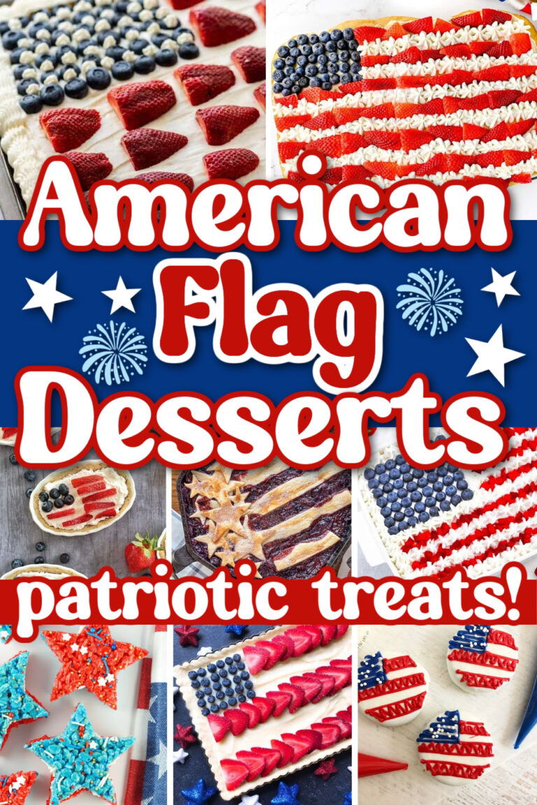 8 Patriotic American Flag Desserts for Red White and Blue Party - ZEN ...