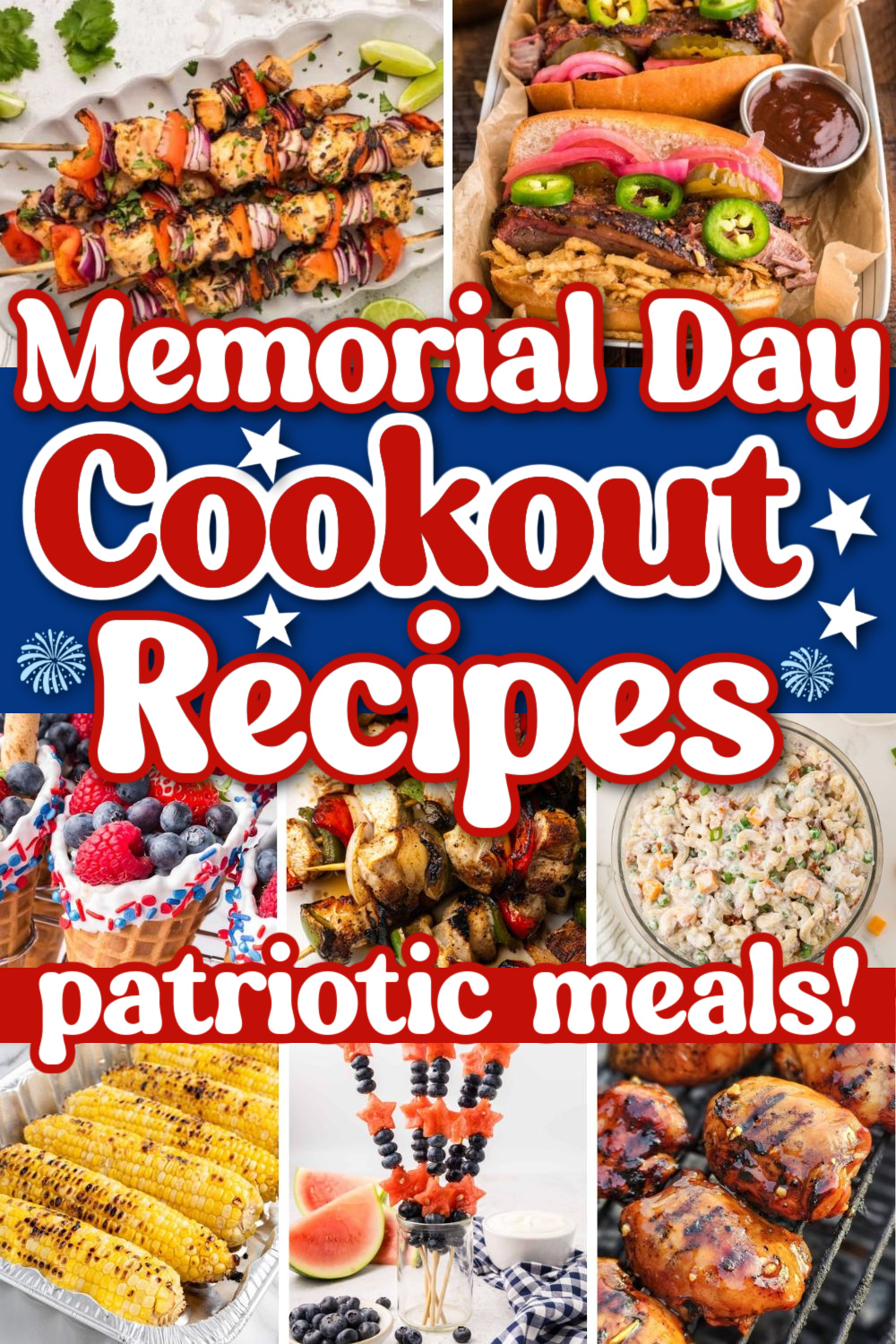 16 Fun Memorial Day Cookout Food Ideas for a Party Crowd - ZEN AND HONEY